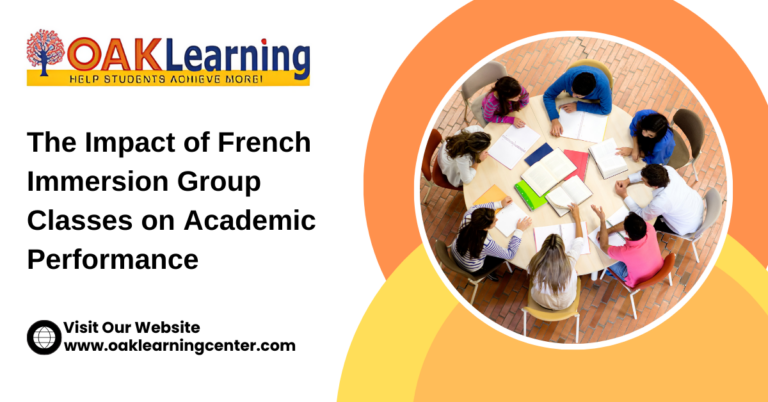 French Immersion Group Classes | Academic Success